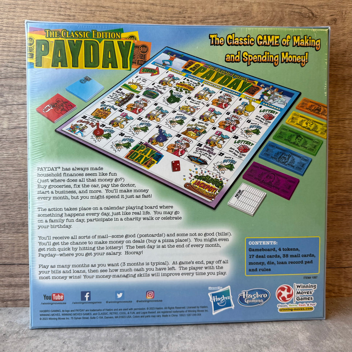 Pay Day Board Game – Lakehaus Gifts & Goods